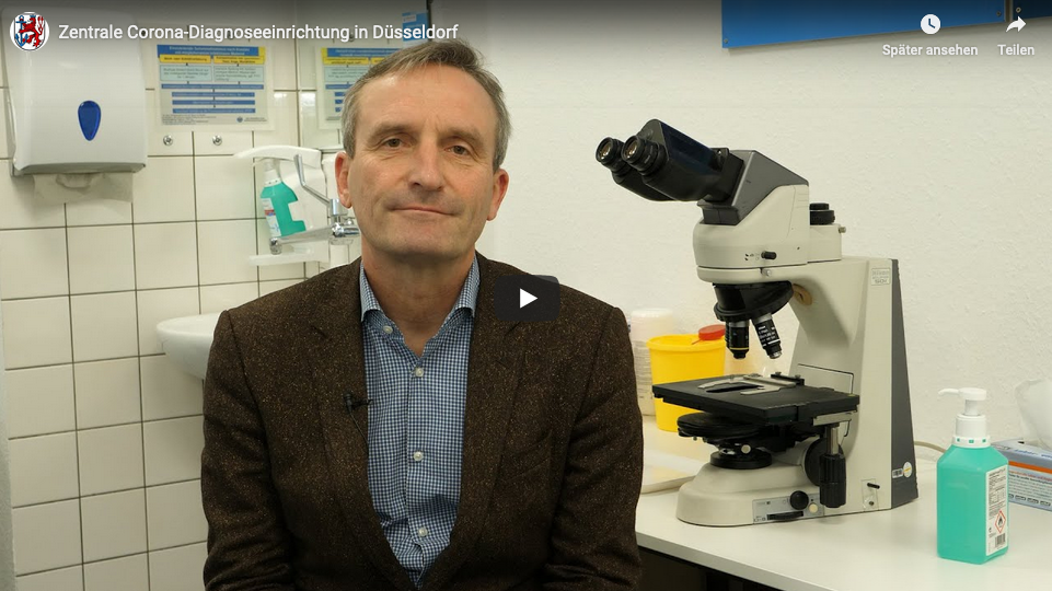 Videobotschaft OB Thomas Geisel | Lokalbüro Düsseldorf